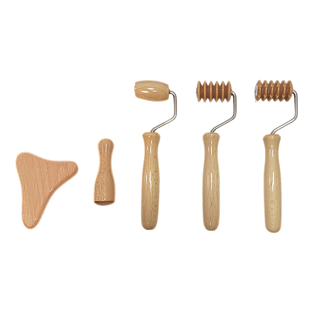 Maderotherapy Face Tools - Basic kit, Variation 2. - Maderotherapy ...