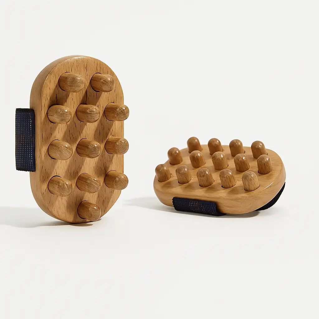 Pressure Point Mini Wooden Massager (1.29.) - Maderotherapy Massage Tools