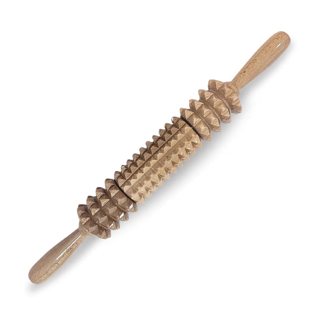 Wood Rolling Pin Massager ( 2.14.) - Maderotherapy Massage Tools