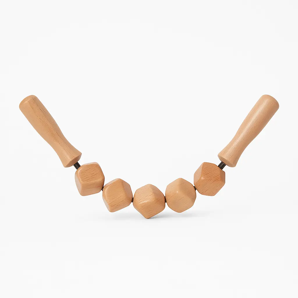 Flexible Rolling Pin with Cubes (1.14.) - Maderotherapy Massage Tools