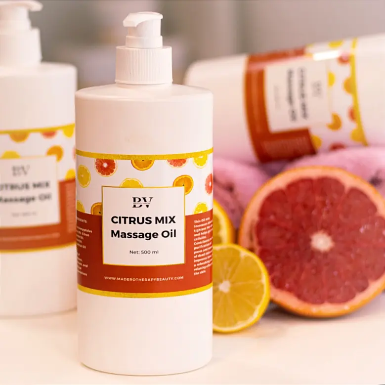 Citrus Mix Massage Oil - Maderotherapy Massage Tools